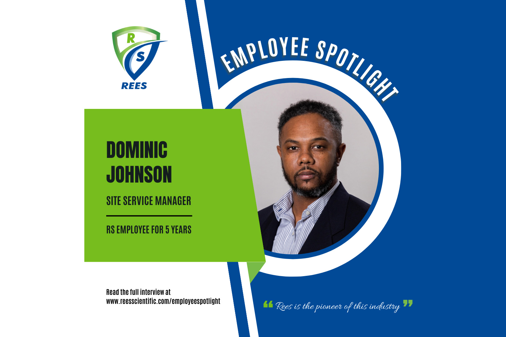 Meet Dominic Johnson